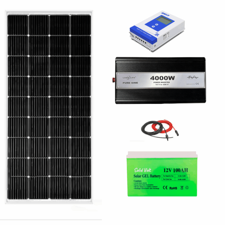 Sistem/kit Fotovoltaic Cu Panou Solar 200W + Controller MPPT 20A ...